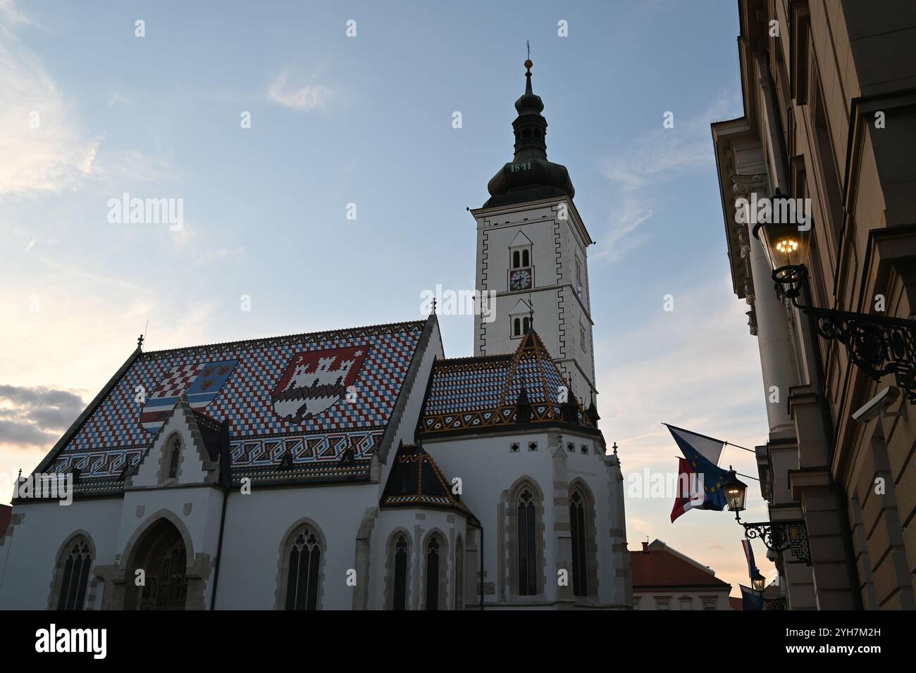 St Marks Church, Zagreb Stock Photo - Alamy