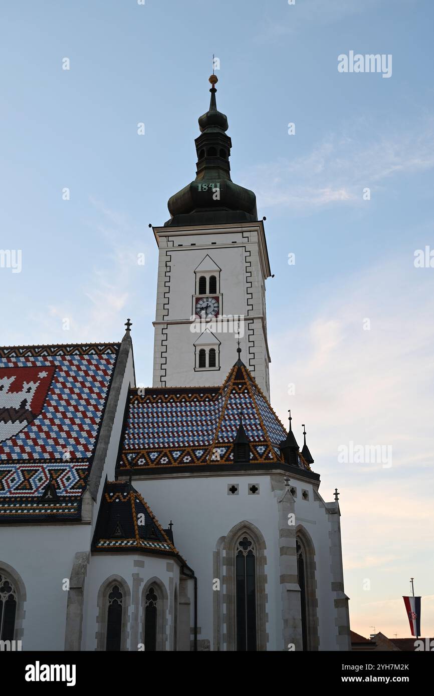 St Marks Church, Zagreb Stock Photo - Alamy