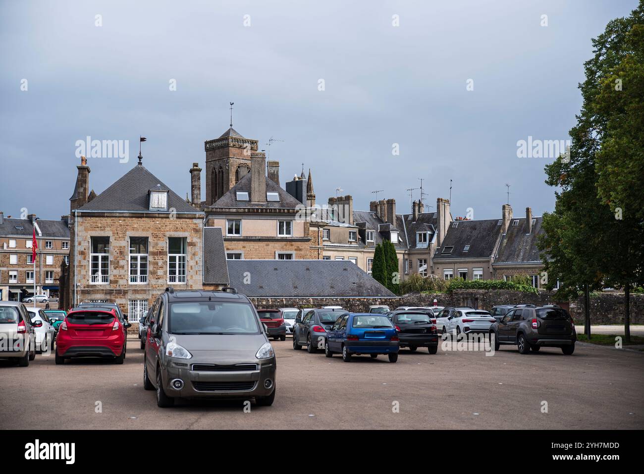 Architecture of the town of Vire in Normandy, France Stock Photo - Alamy