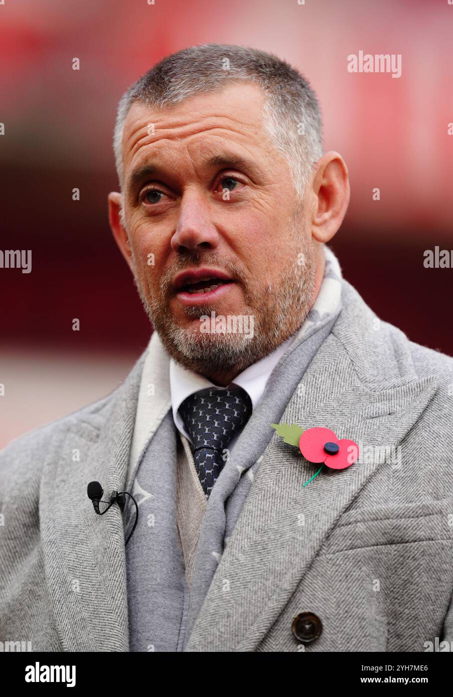 Lee Westwood before the Premier League match at the City Ground ...