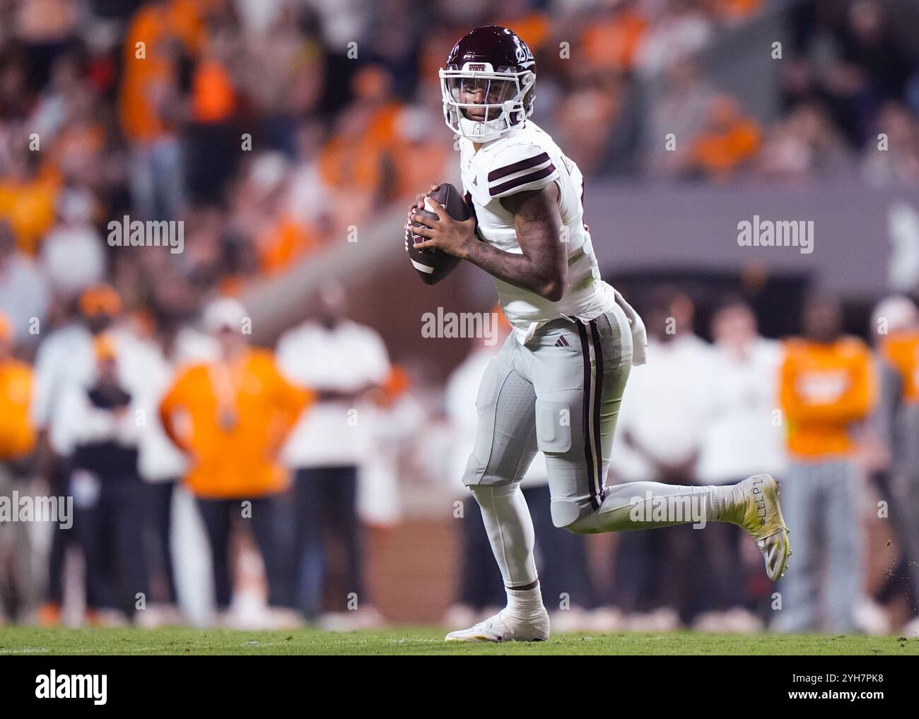 November 09, 2024: Michael Van Buren Jr. #0 of the Mississippi State ...