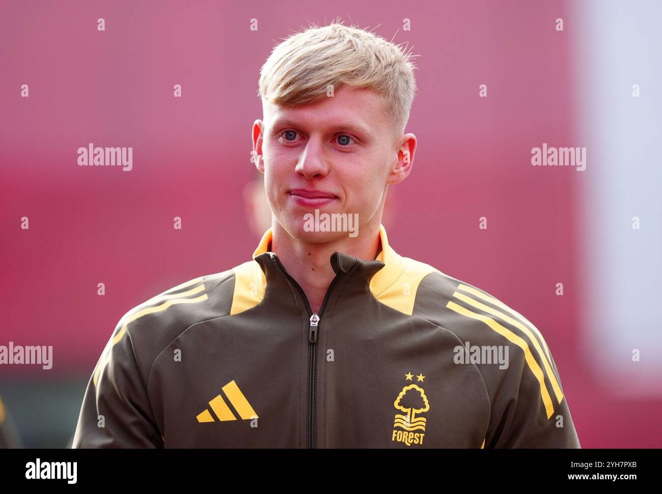 Nottingham Forest goalkeeper Aaron Bott before the Premier League match ...