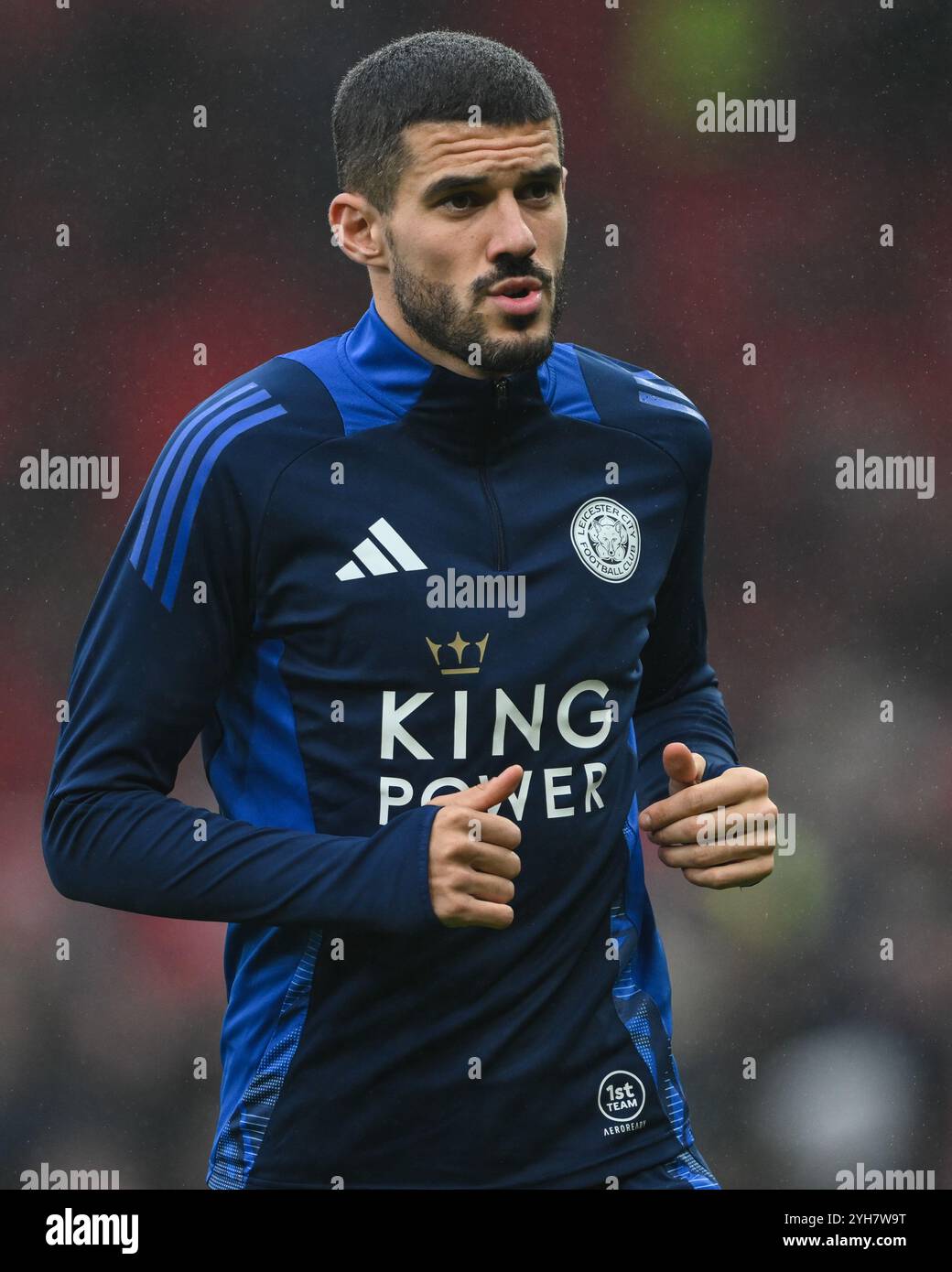 Manchester, UK. 10th Nov, 2024. Conor Coady of Leicester City during ...
