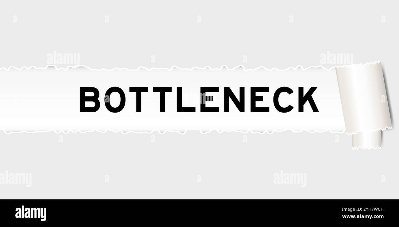 Transportation bottleneck Stock Vector Images - Alamy