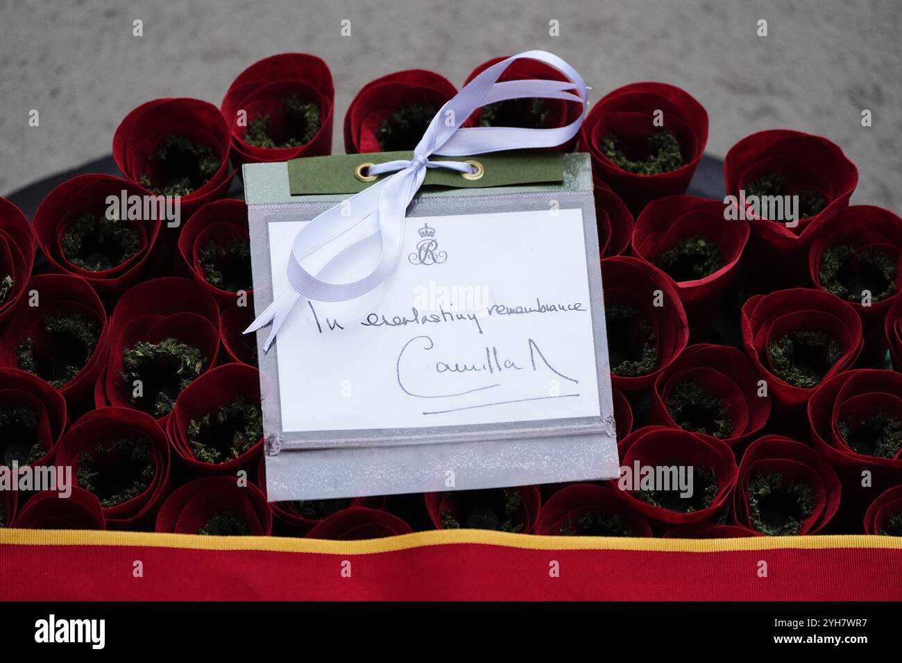 Camilla prince william cenotaph hi-res stock photography and images - Alamy