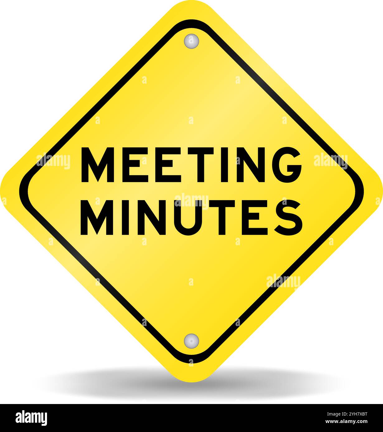 Meeting minutes record Stock Vector Images - Alamy
