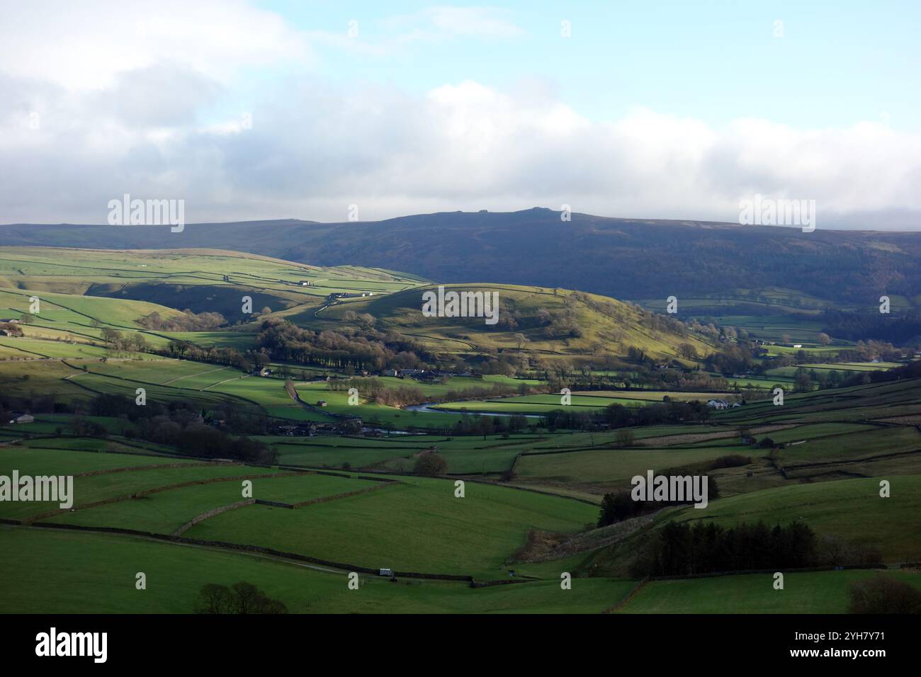 'Kail Hill' Appletreewick' from the Summit of 'Kail Hill Thorpe' (Both ...