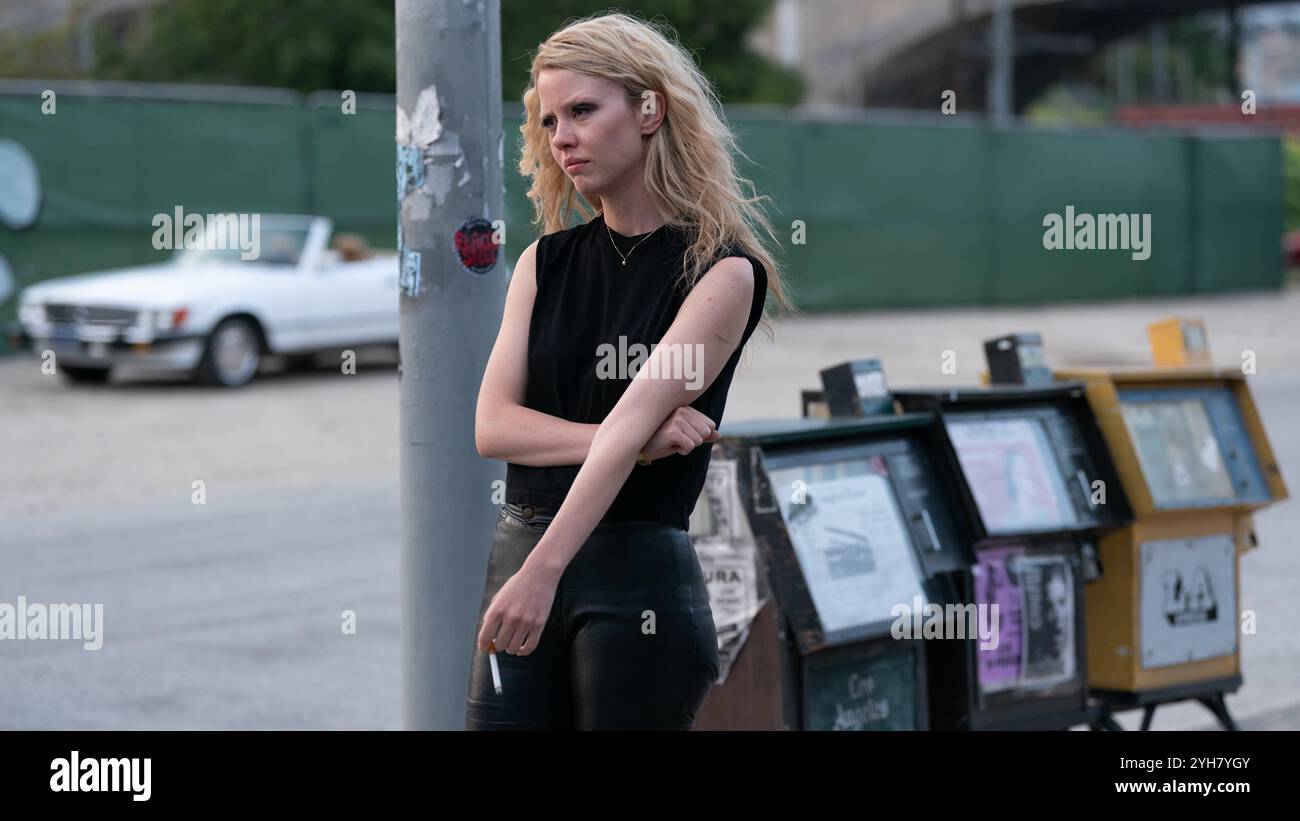 MIA GOTH in MAXXXINE (2024), directed by TI WEST. Credit: A24 / Bron ...