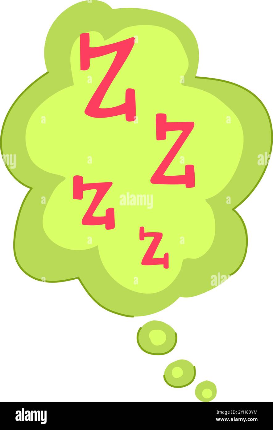 nap sleep zzz cartoon vector illustration Stock Vector Image & Art - Alamy