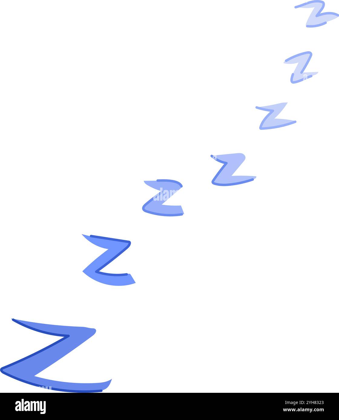 dream sleep zzz cartoon vector illustration Stock Vector Image & Art - Alamy