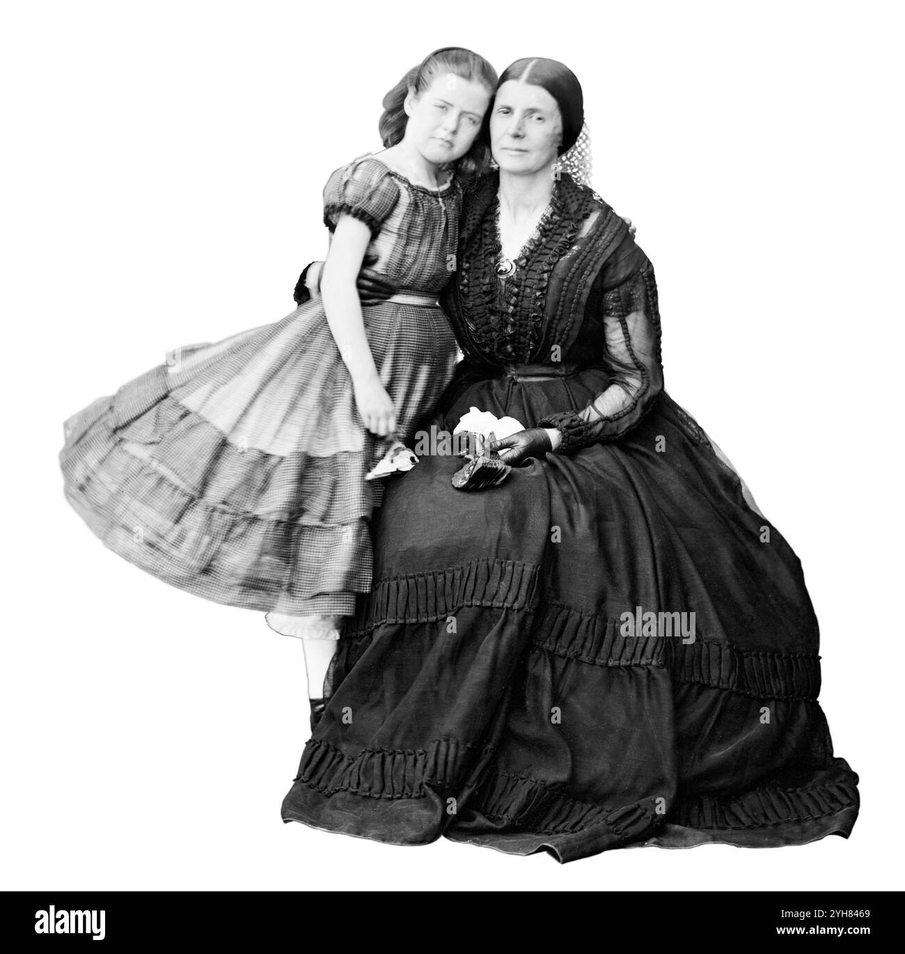 Rose O'Neal Greenhow (48-49) with her youngest daughter and namesake ...