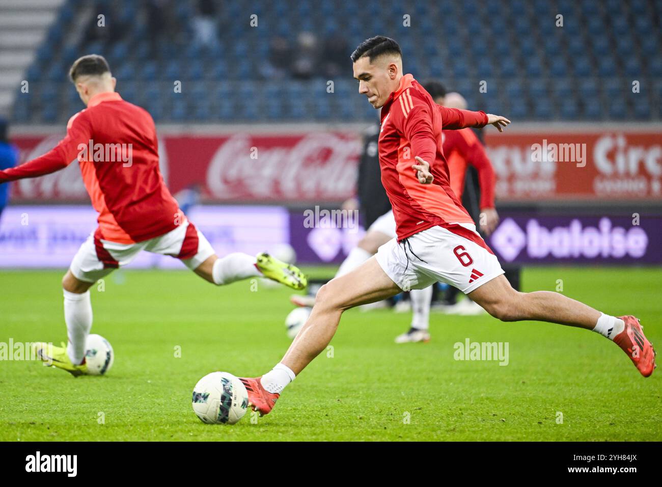 Gent, Belgium. 10th Nov, 2024. Standard's Sotiris Alexandropoulos ...