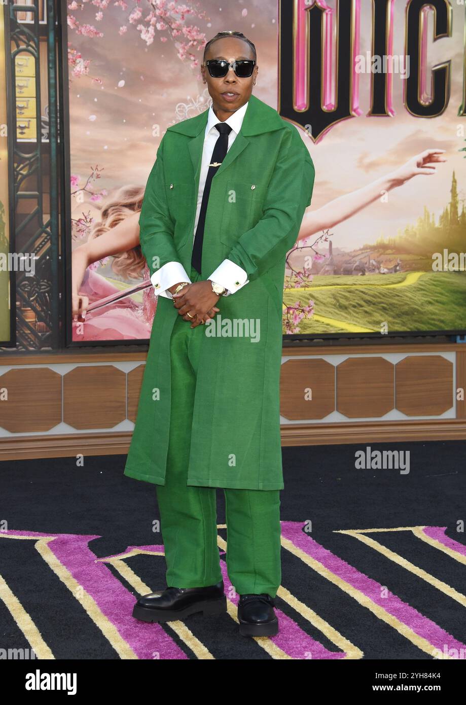 Los Angeles, USA. 09th Nov, 2024. Lena Waithe arriving to the “Wicked ...