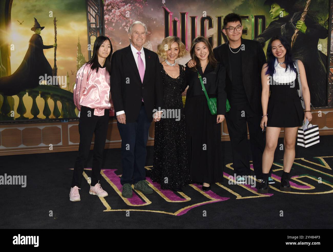 Los Angeles, USA. 09th Nov, 2024. Timothy Headington, Michelle Yeoh and ...