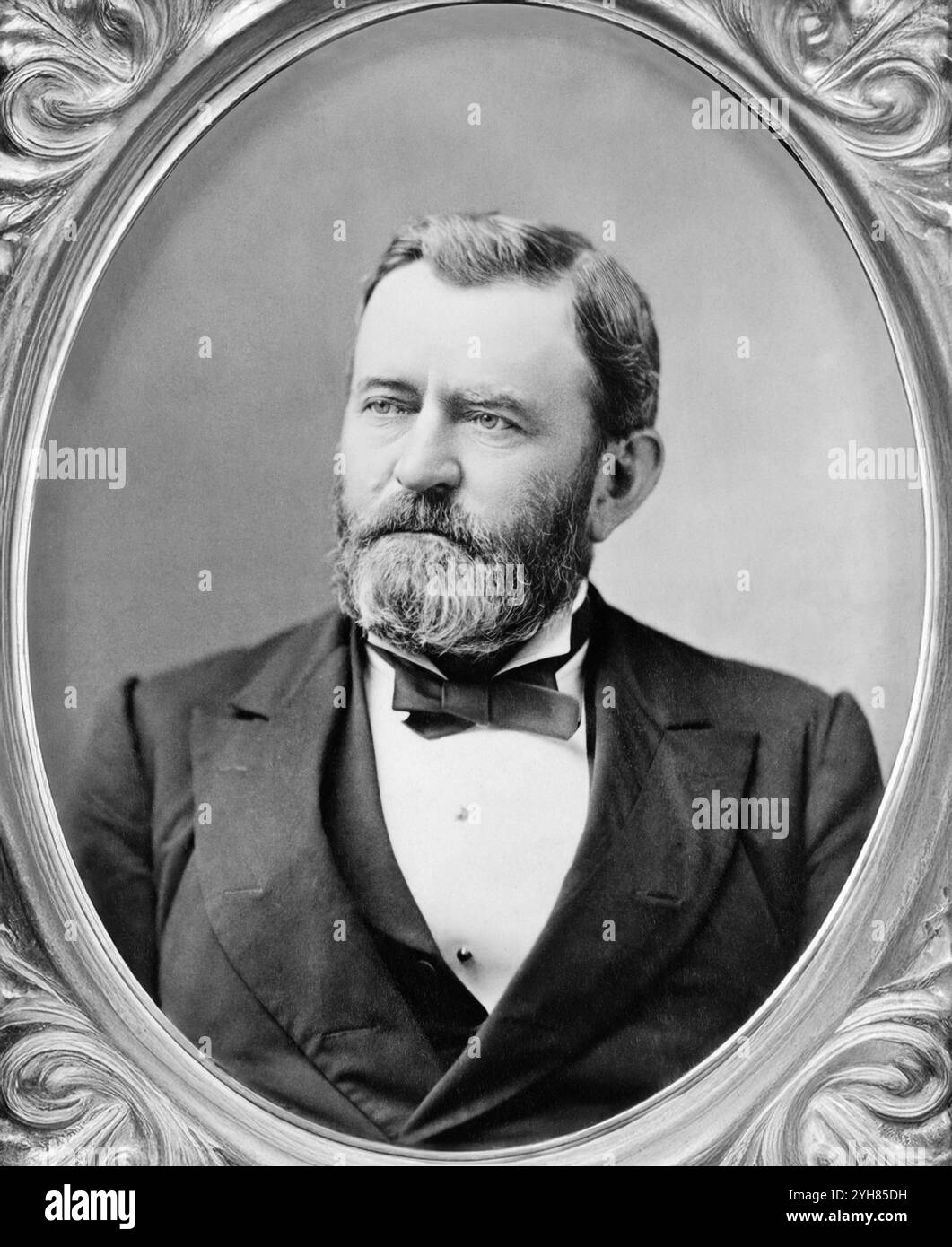 President Ulysses S. Grant, head-and-shoulders portrait, facing left ...