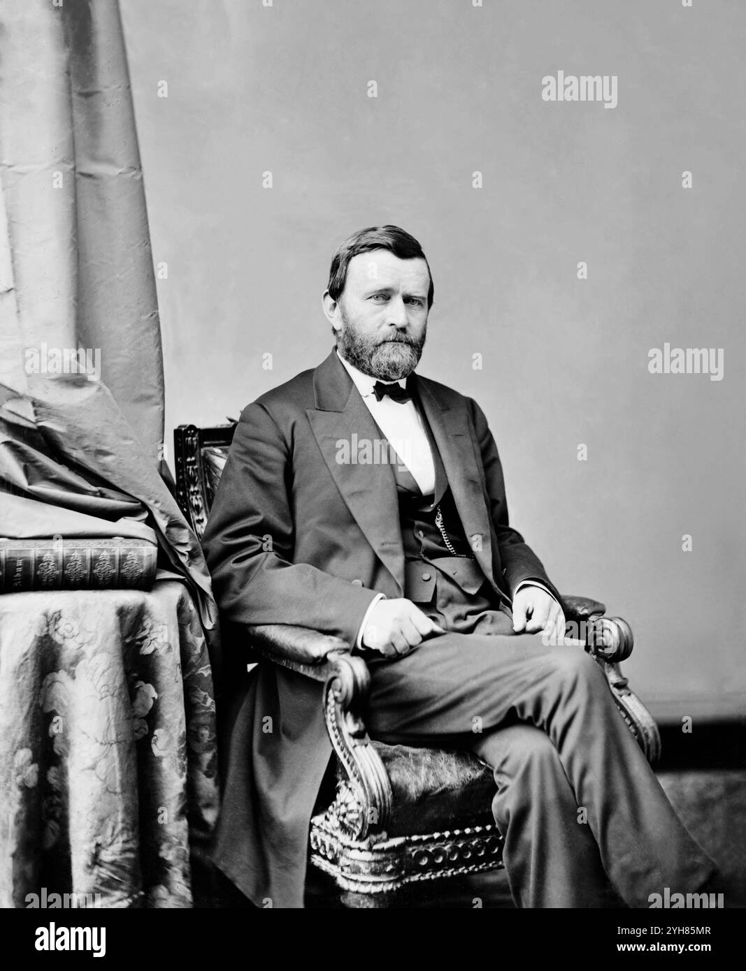 President Ulysses S. Grant. Circa 1868-72. Photo by Mathew Brady Studio ...