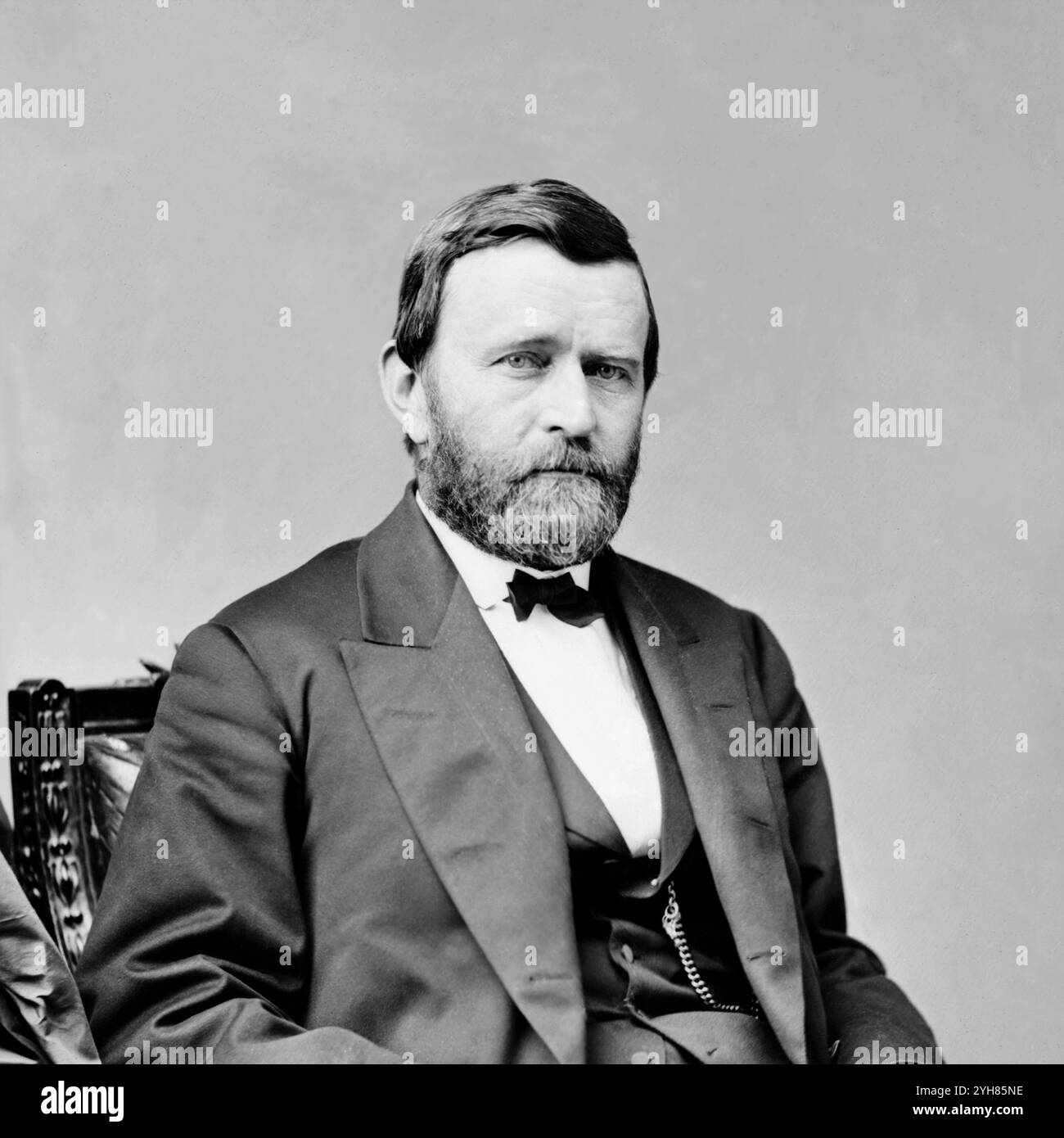 President Ulysses S. Grant. Circa 1868-72. Photo by Mathew Brady Studio ...