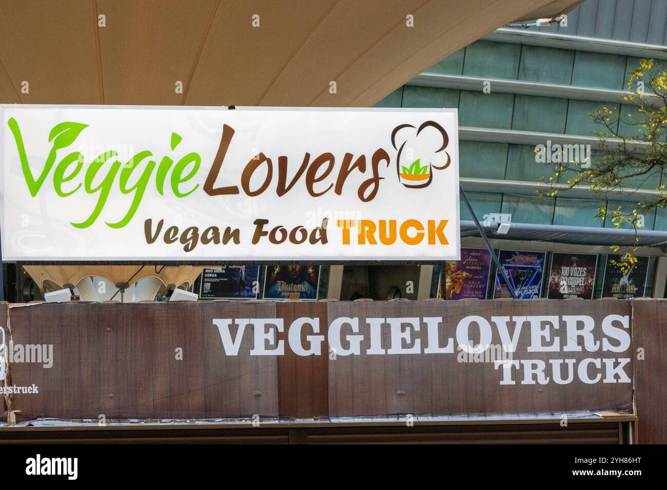 Veggielovers vegan food truck promoting its plant based cuisine ...