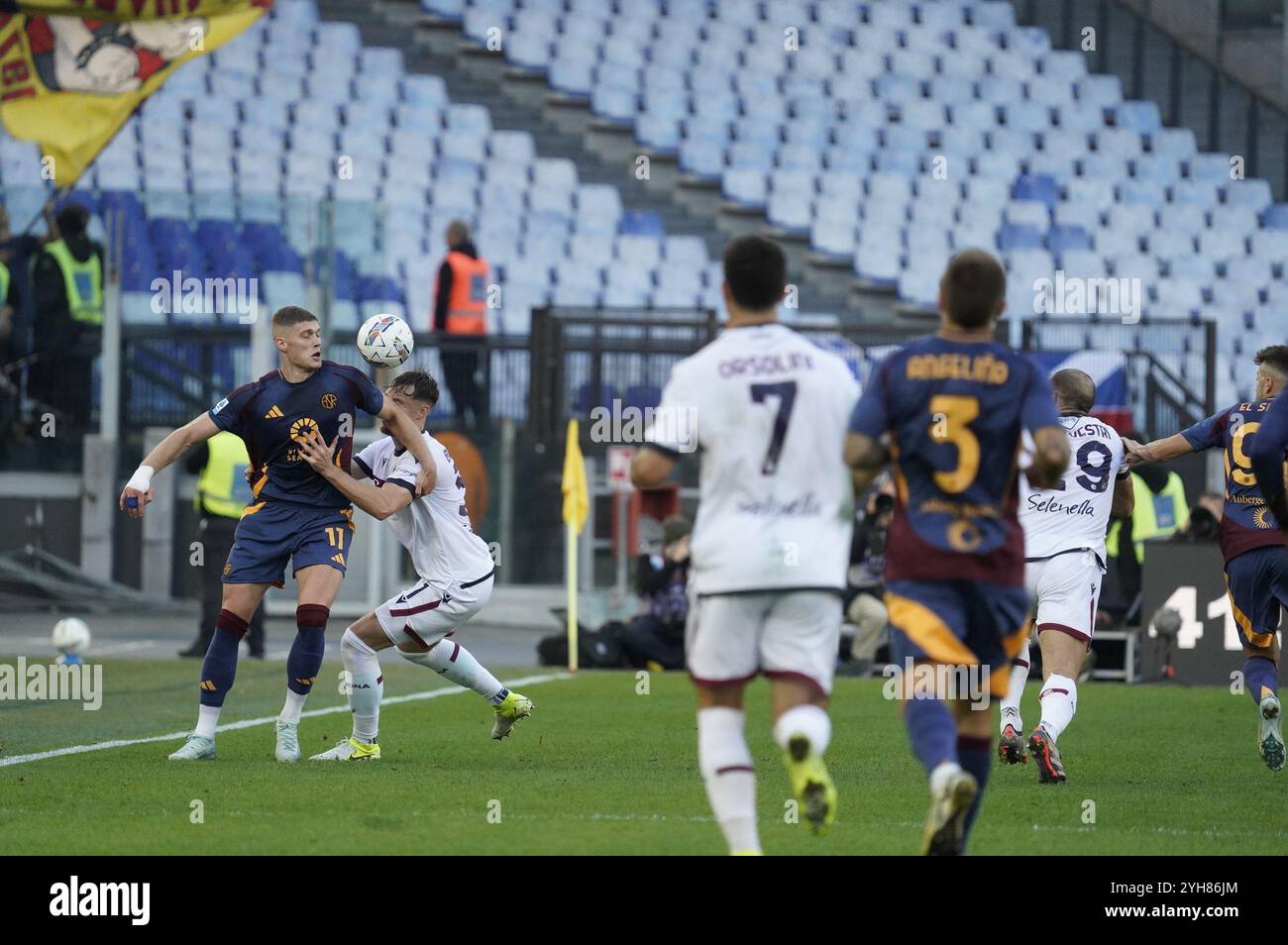 Artem Dovbyk during 12th day of the Serie A Italian Championship ...