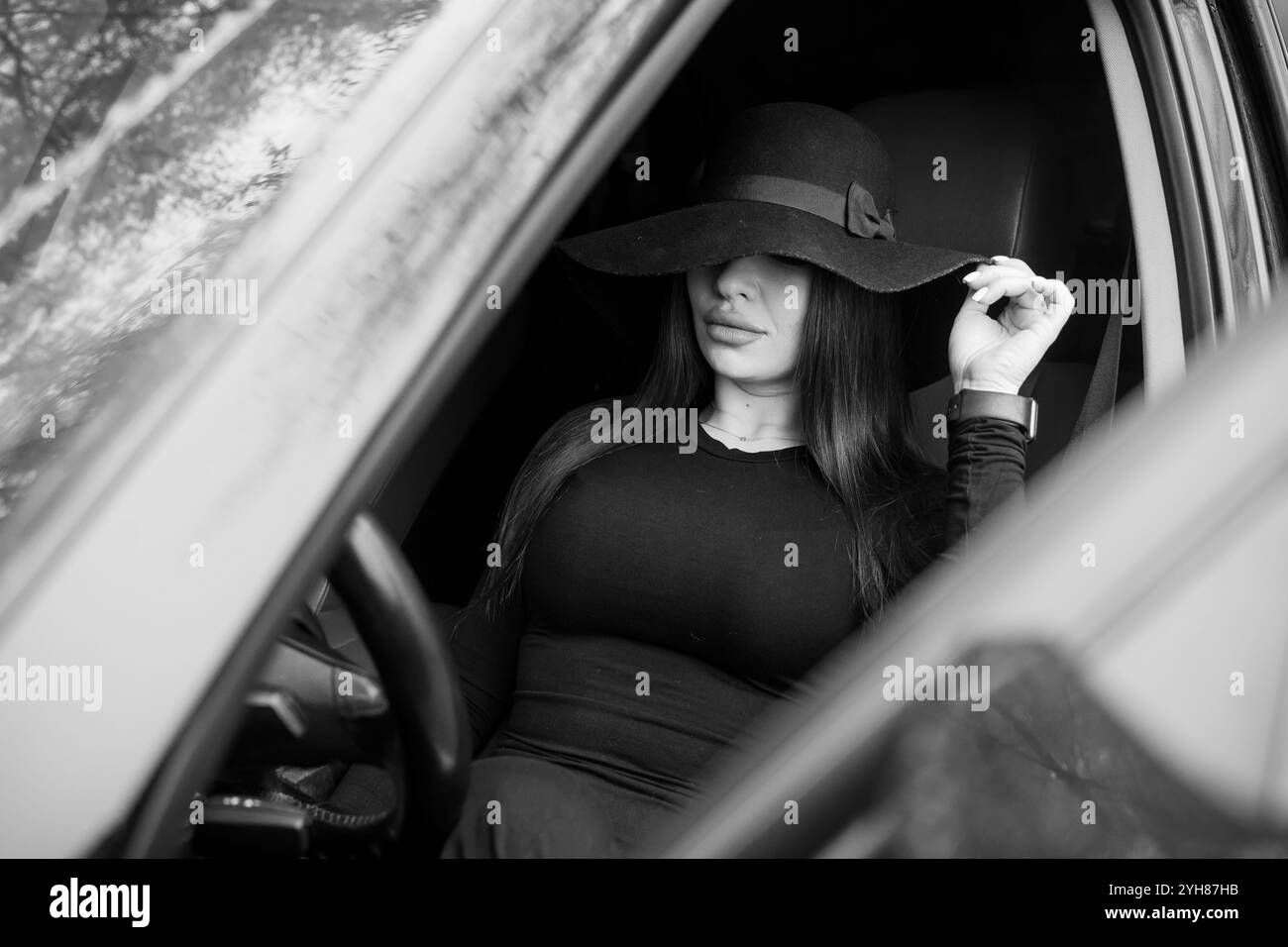 Mysterious ambiance Black and White Stock Photos & Images - Alamy