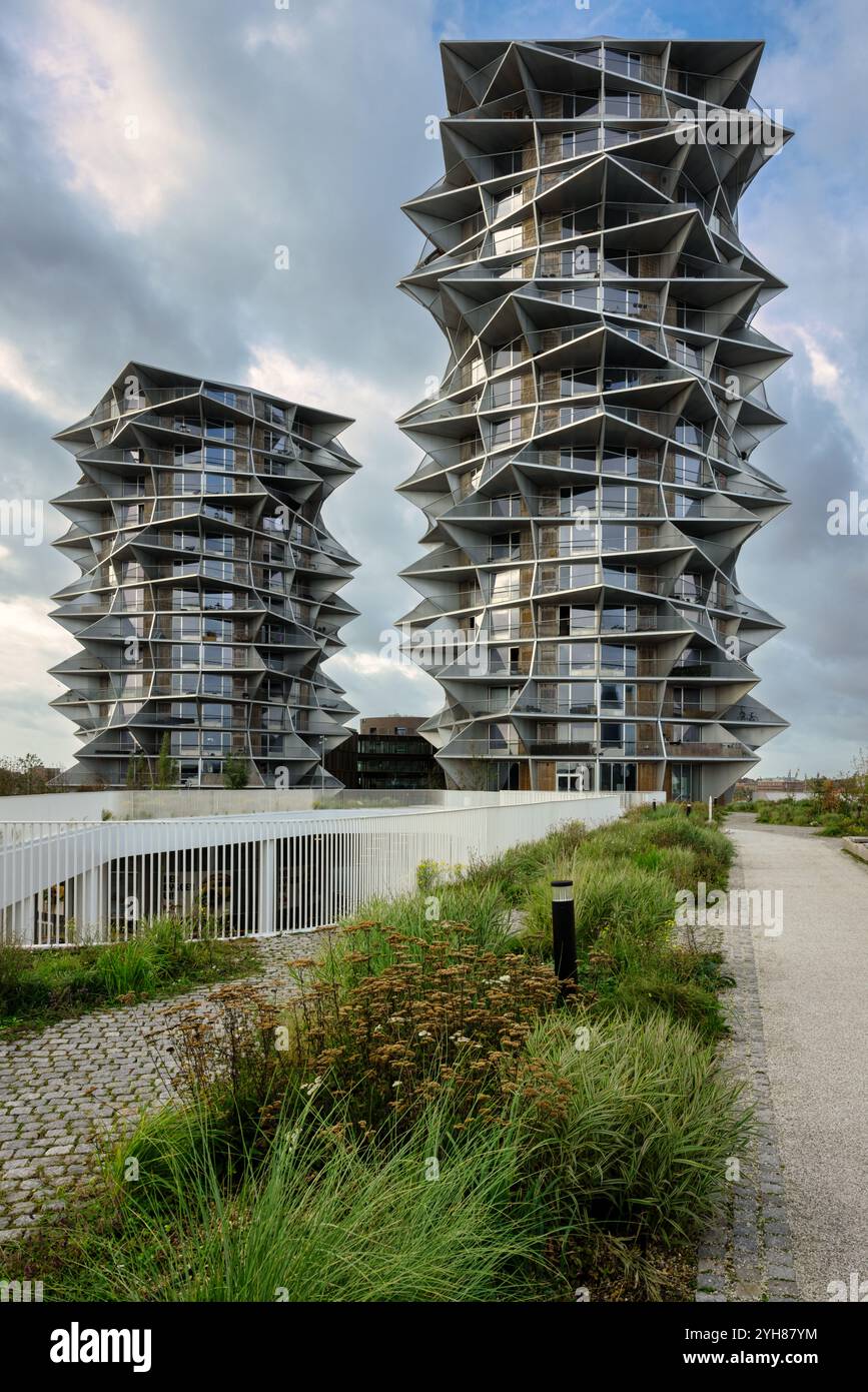 Kaktus Towers, Copenhagen, Denmark Stock Photo - Alamy