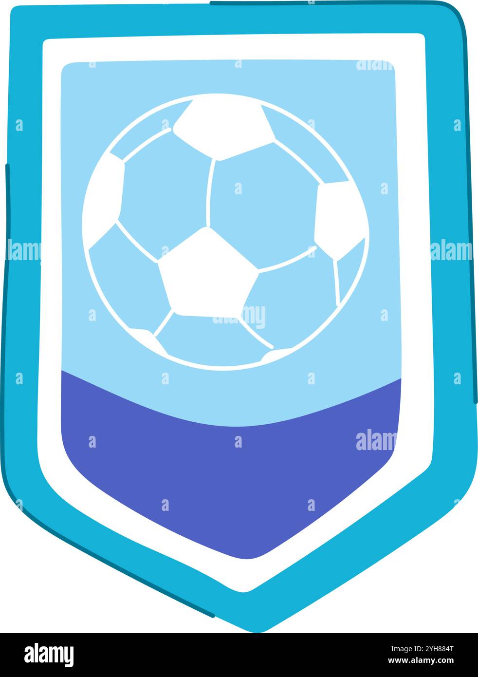 lion soccer emblem cartoon vector illustration Stock Vector Image & Art ...