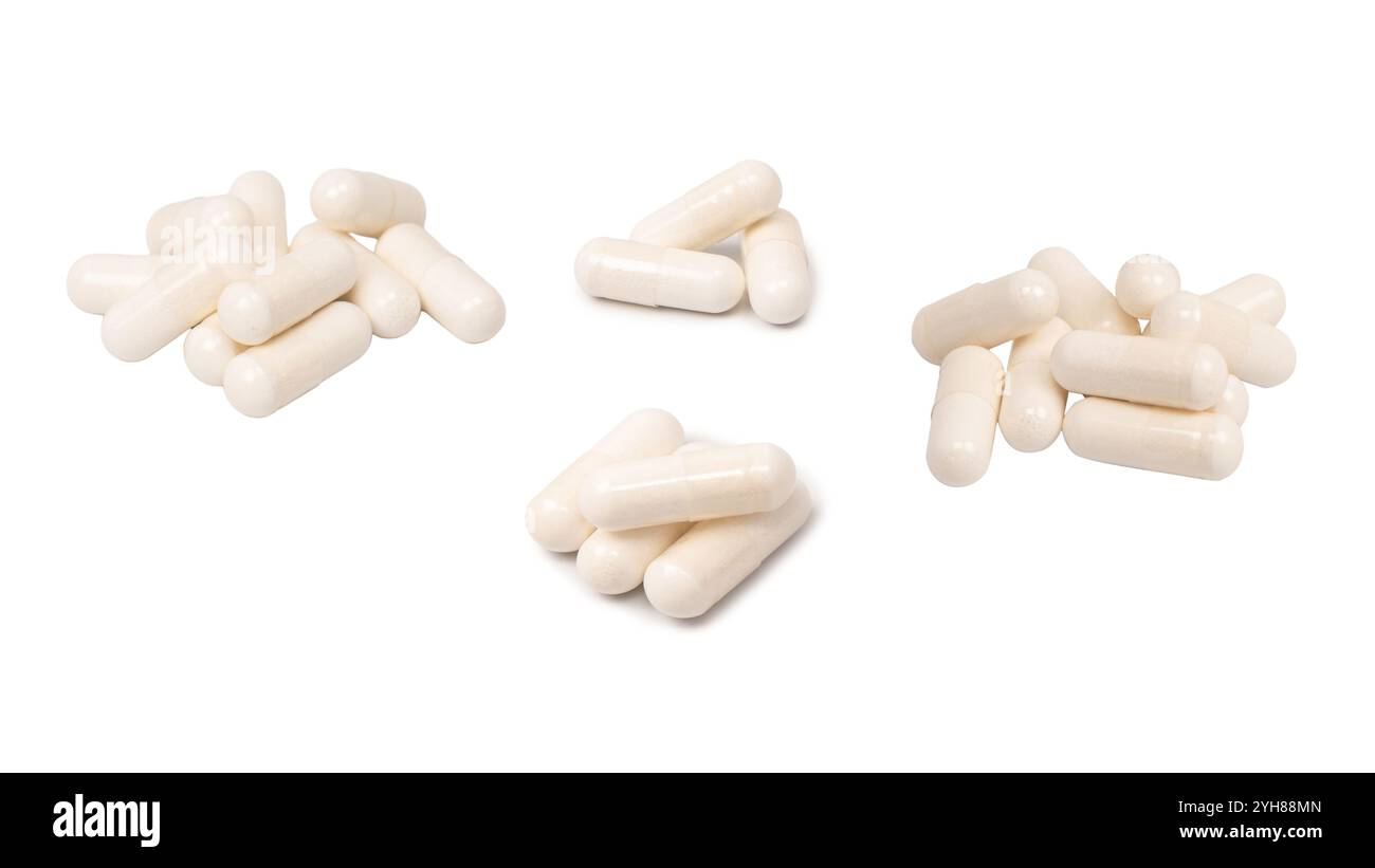 Medical capsule pill disease Cut Out Stock Images & Pictures - Alamy