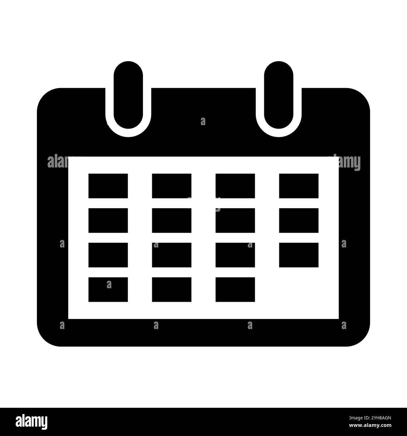 Illustration plan day daily Black and White Stock Photos & Images - Alamy