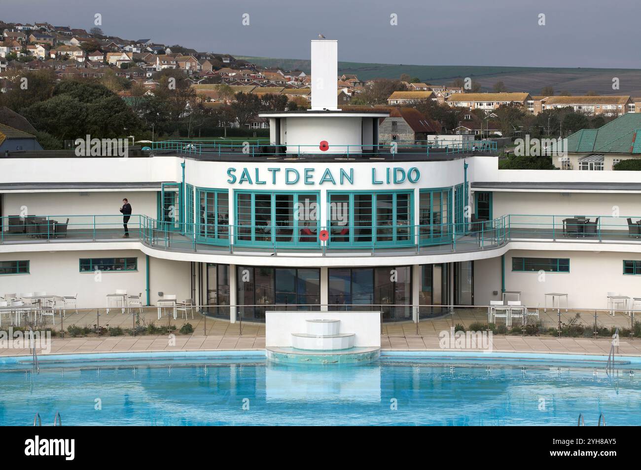 Saltdean Lido, near Brighton, East Sussex Stock Photo - Alamy