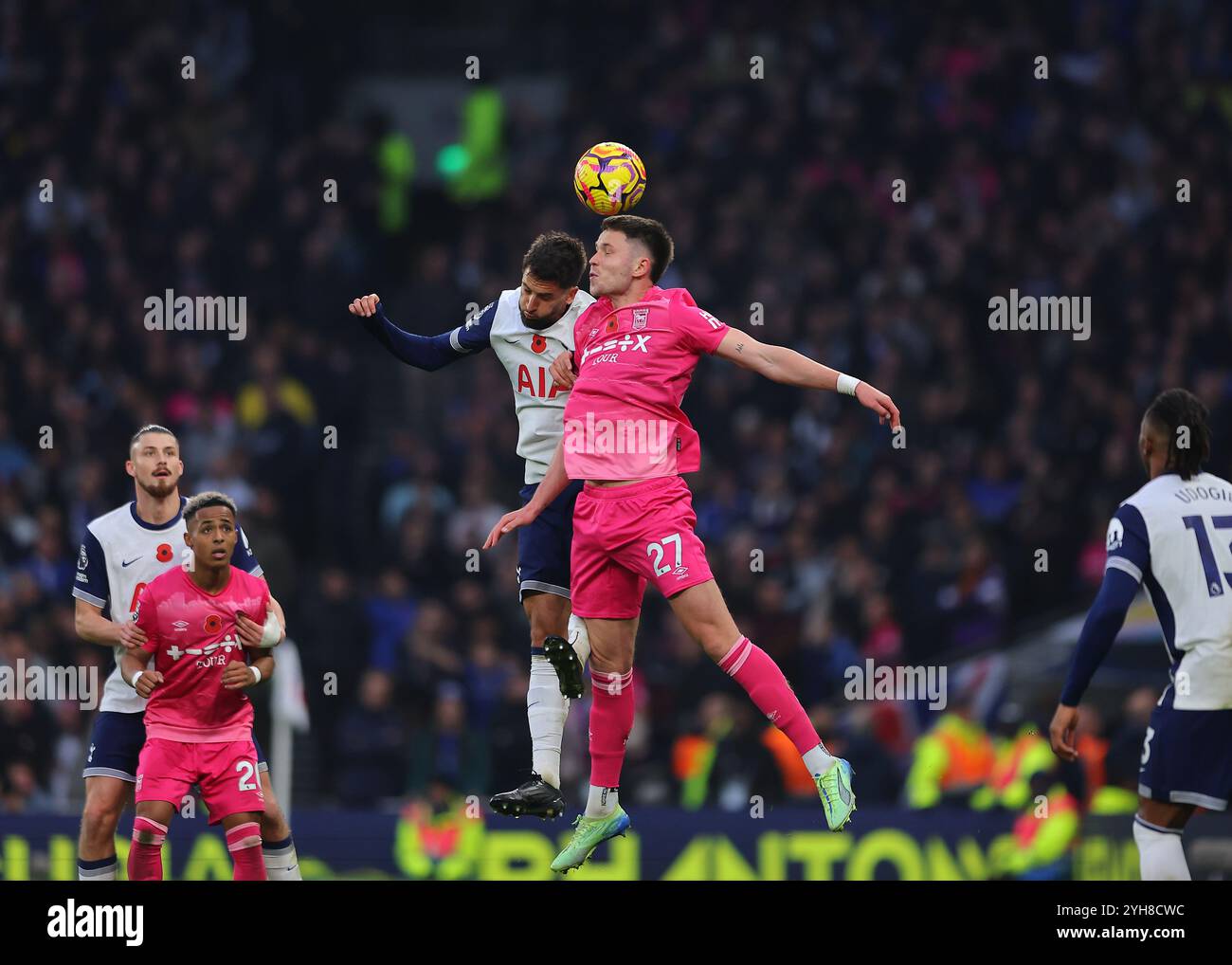 Tottenham Hotspur Stadium, London, UK. 10th Nov, 2024. Premier League ...