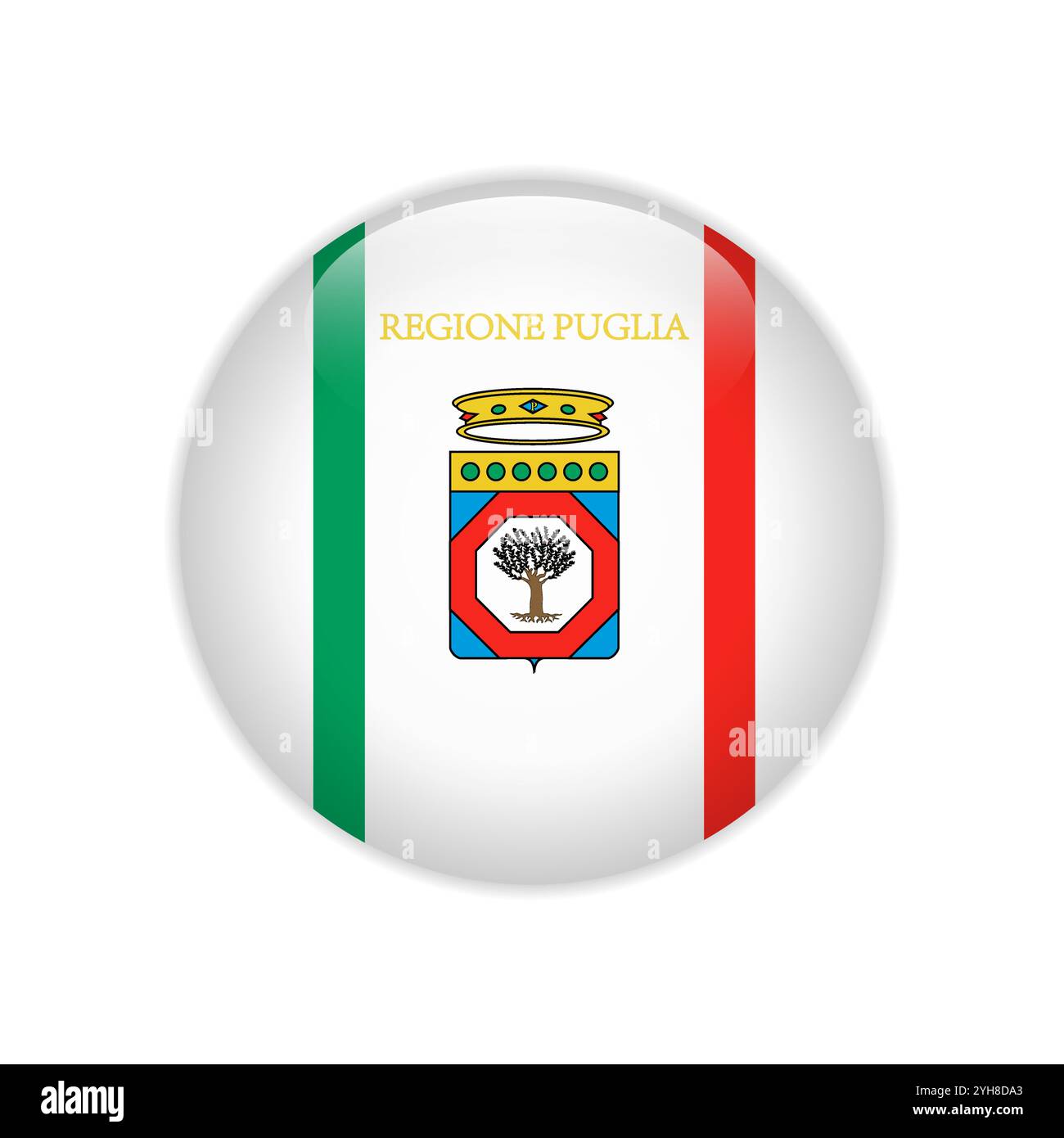 Italian state flag apulia hi-res stock photography and images - Alamy