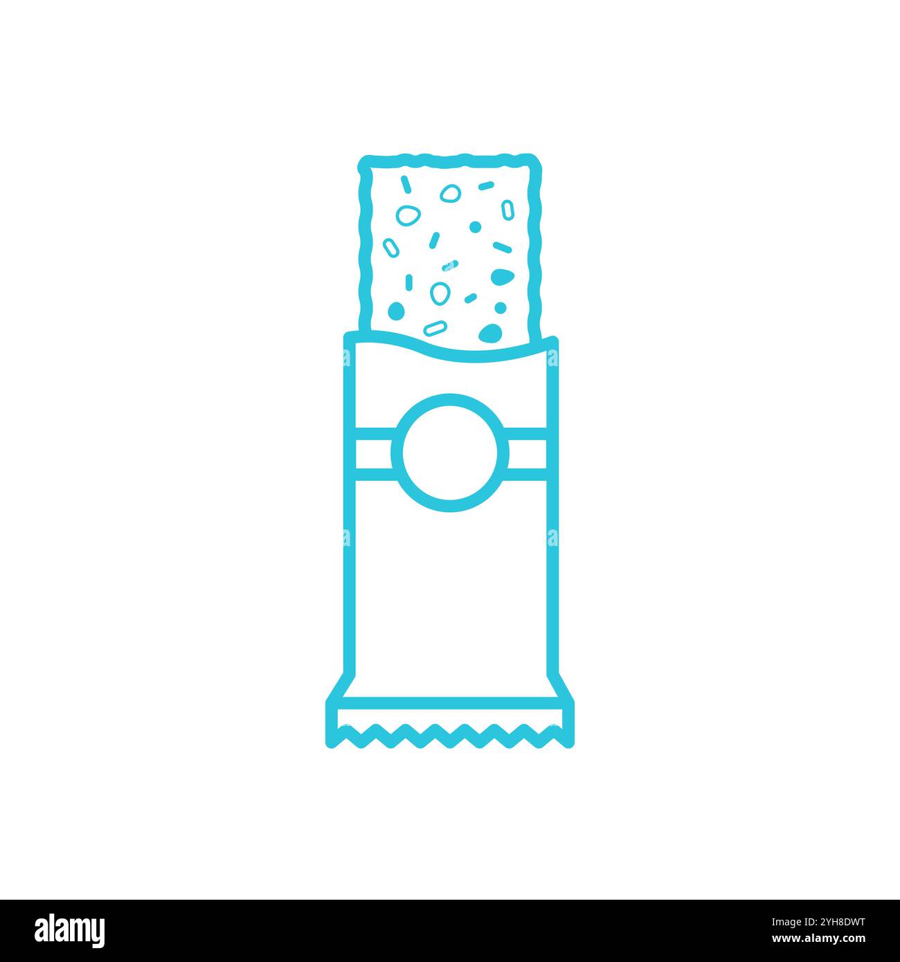 Healthy snack granola bar Stock Vector Images - Alamy