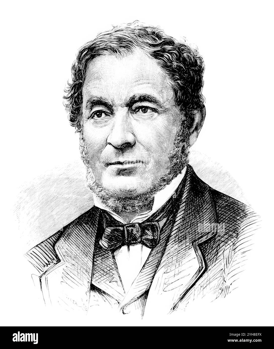 Robert Wilhelm Eberhard Bunsen, 1811 – 1899, German chemist, digitally ...