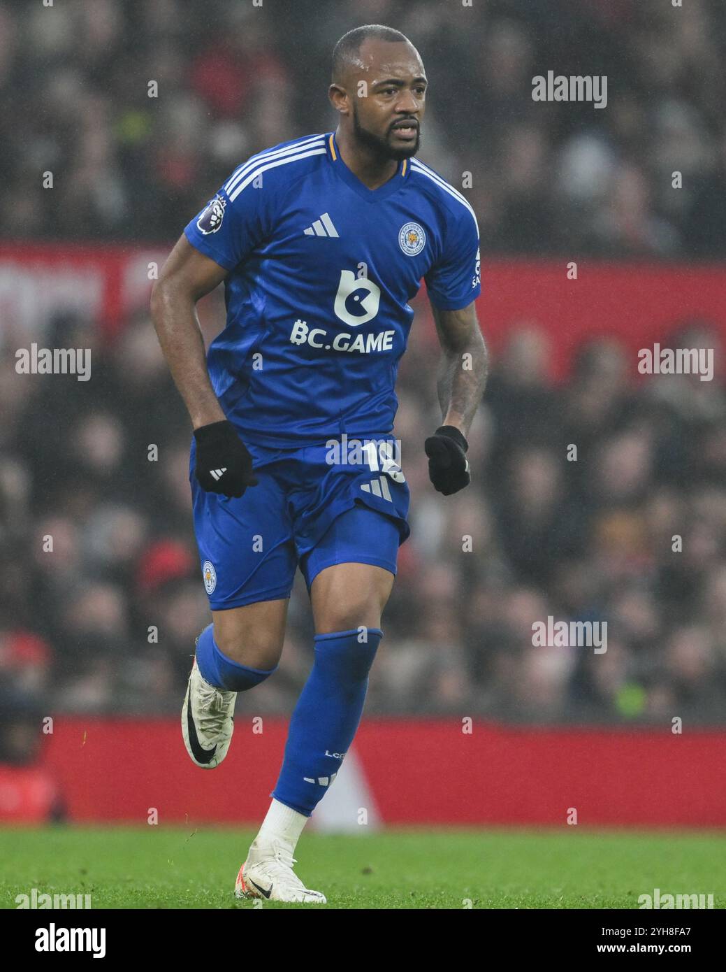 Jordan Ayew of Leicester City during the Premier League match ...