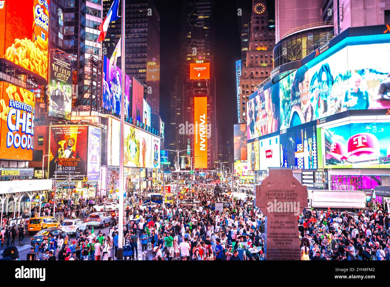 New York City, USA, September 16 2024: Times Square in New York City ...