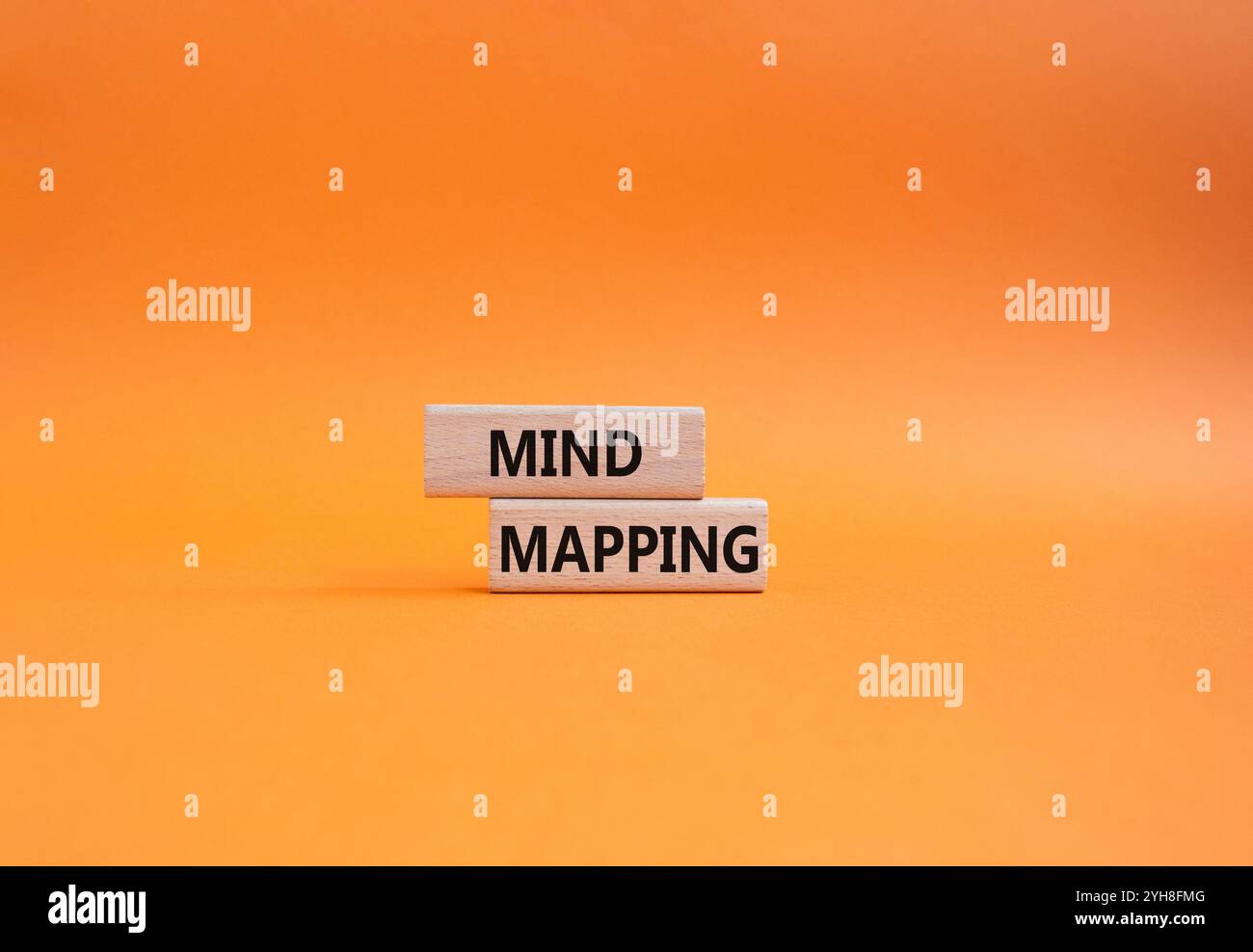 Mind Mapping symbol. Concept word Mind Mapping on wooden blocks ...