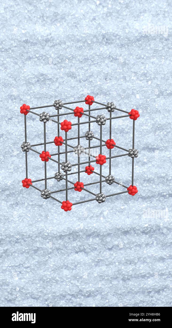 Nacl crystal lattice hi-res stock photography and images - Alamy
