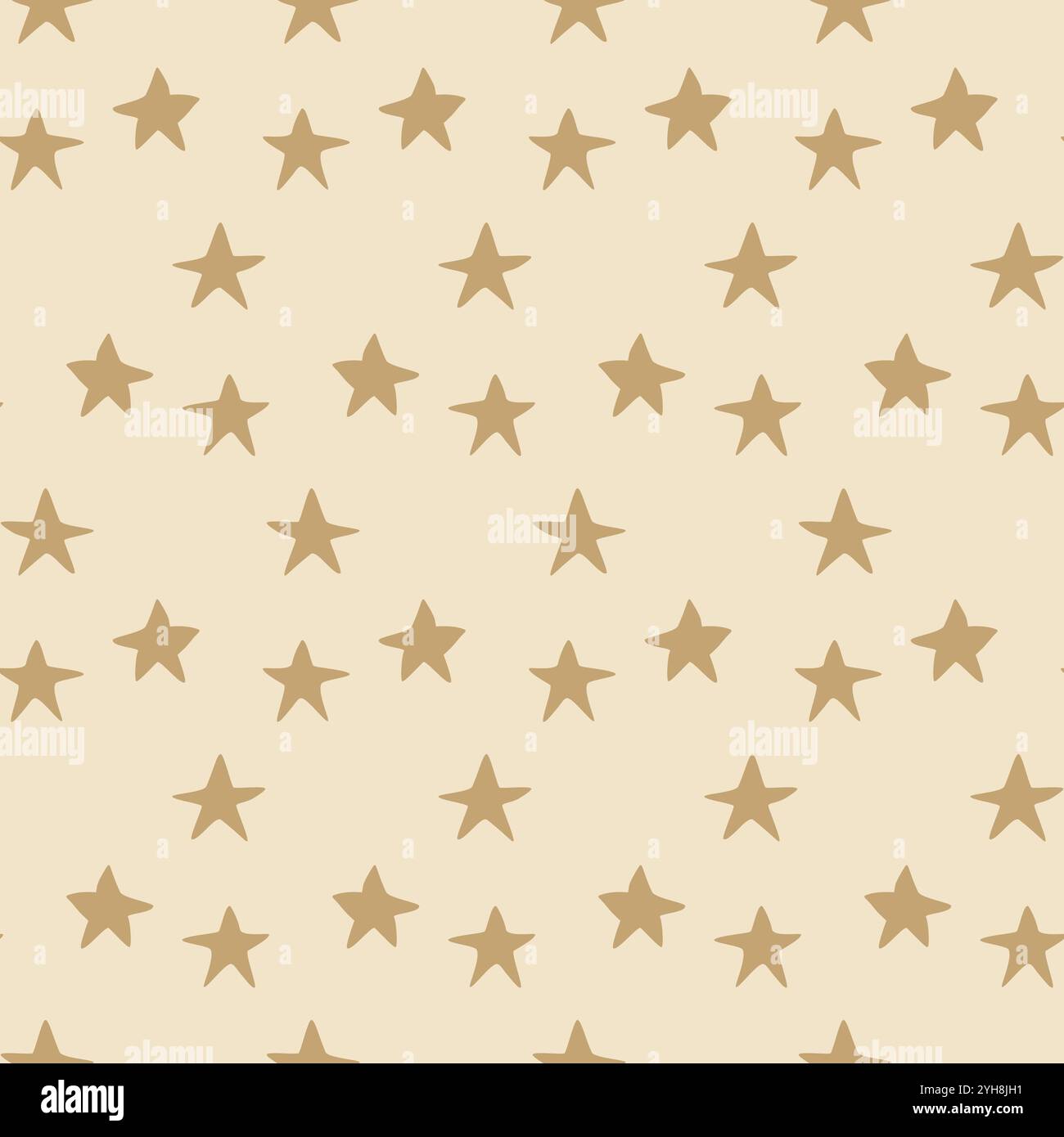 Simple stars seamless pattern. Baby neutral gender themed background ...