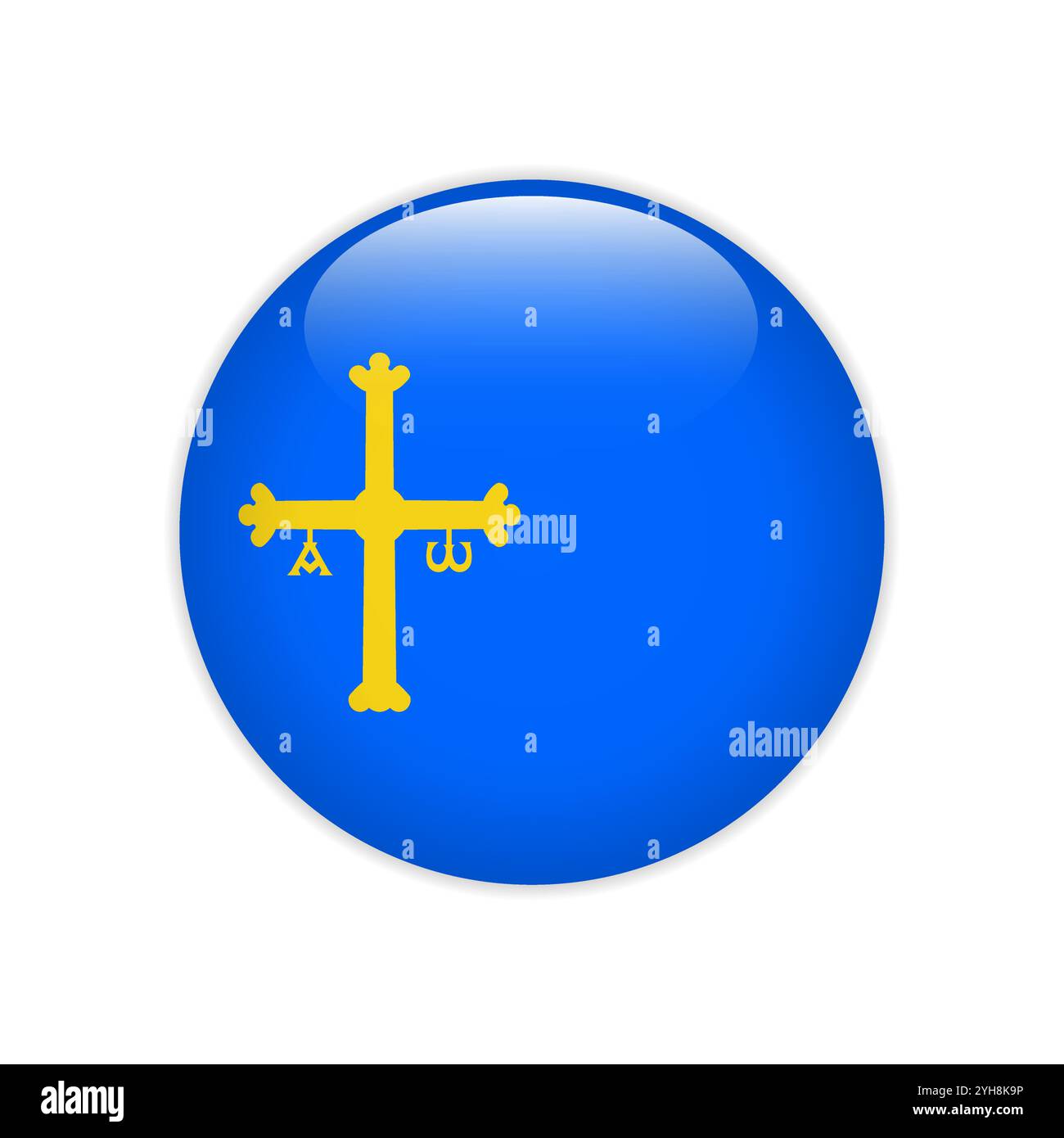 Asturias flag Stock Vector Images - Alamy