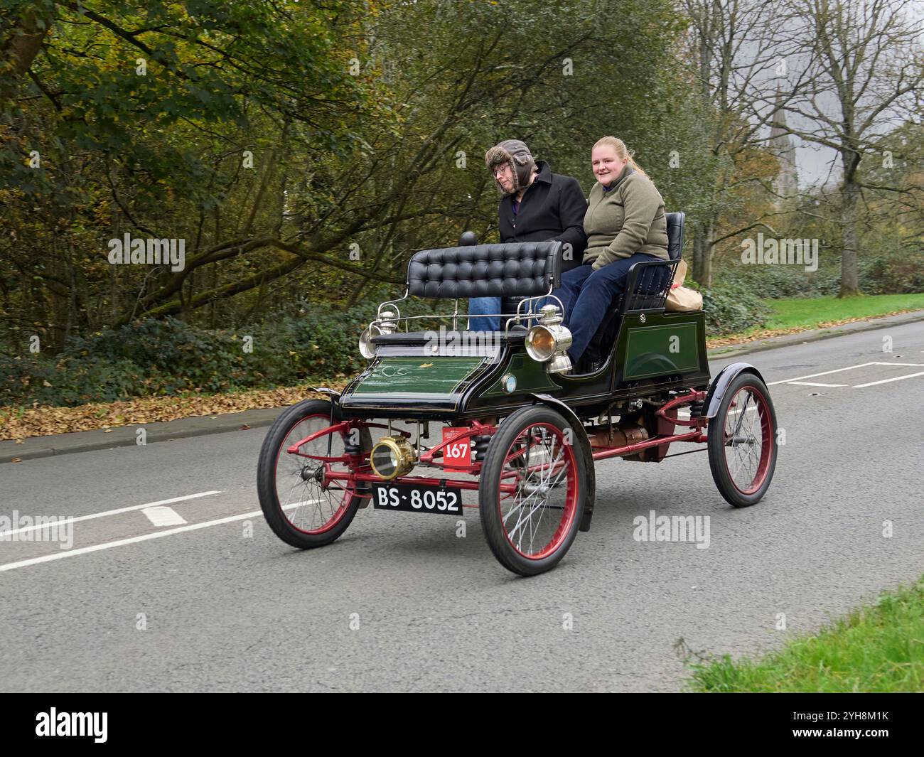 1903 Stanley steamer Spindle seat runabout number 167 in the London to ...