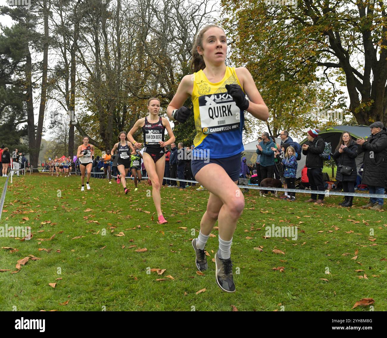 Amelia Quirk of Bracknell AC competing in the senior women’s race at ...