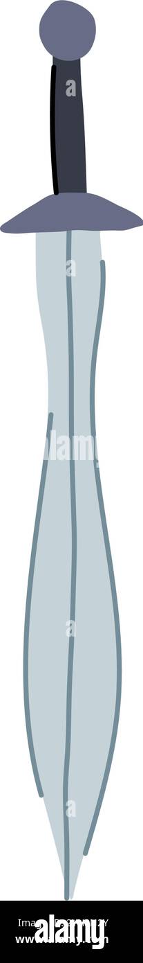 quest sword knight cartoon vector illustration Stock Vector Image & Art ...