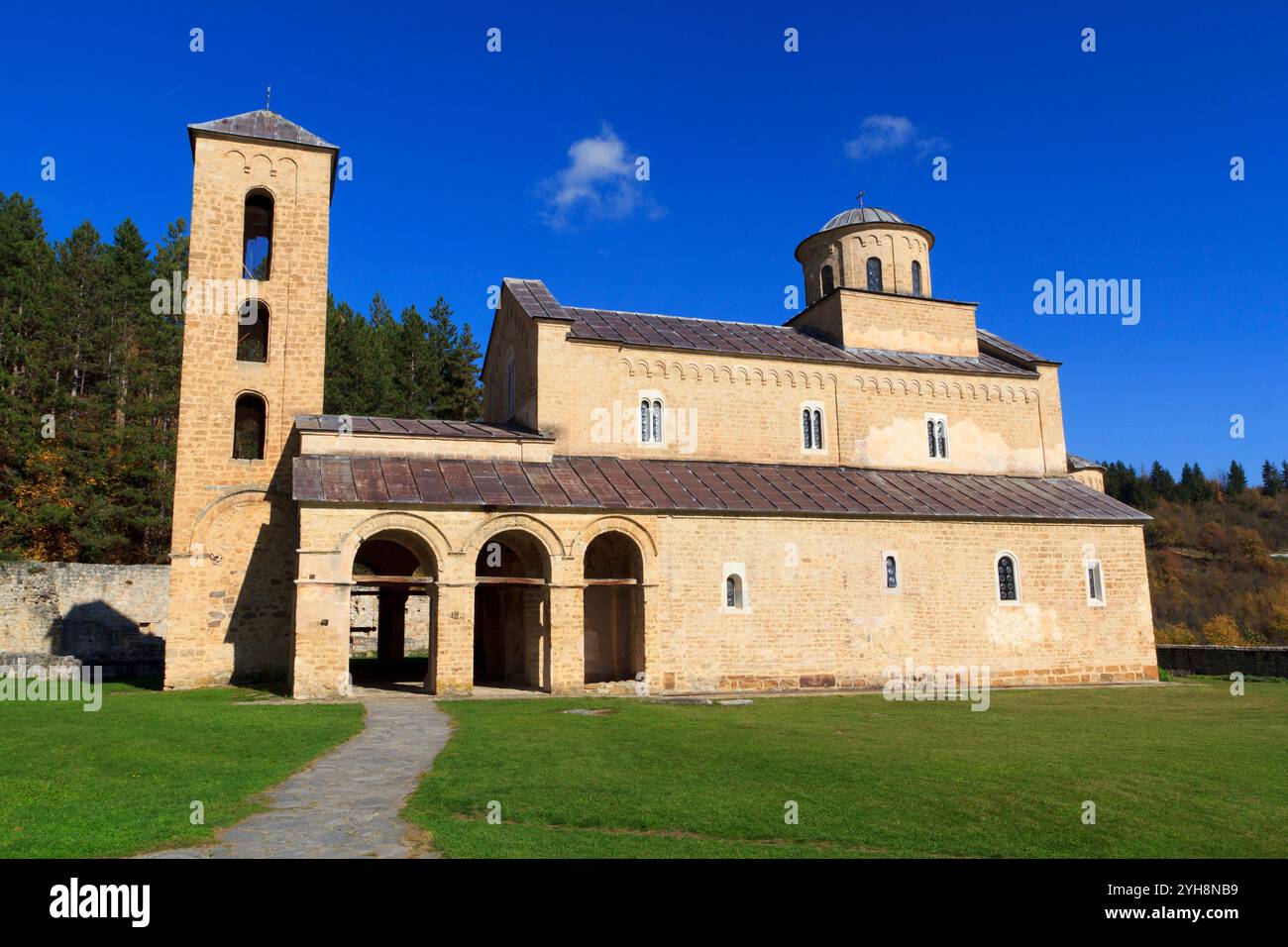 Sopocani Monastery, UNESCO World Heritage, Serbian medieval church ...