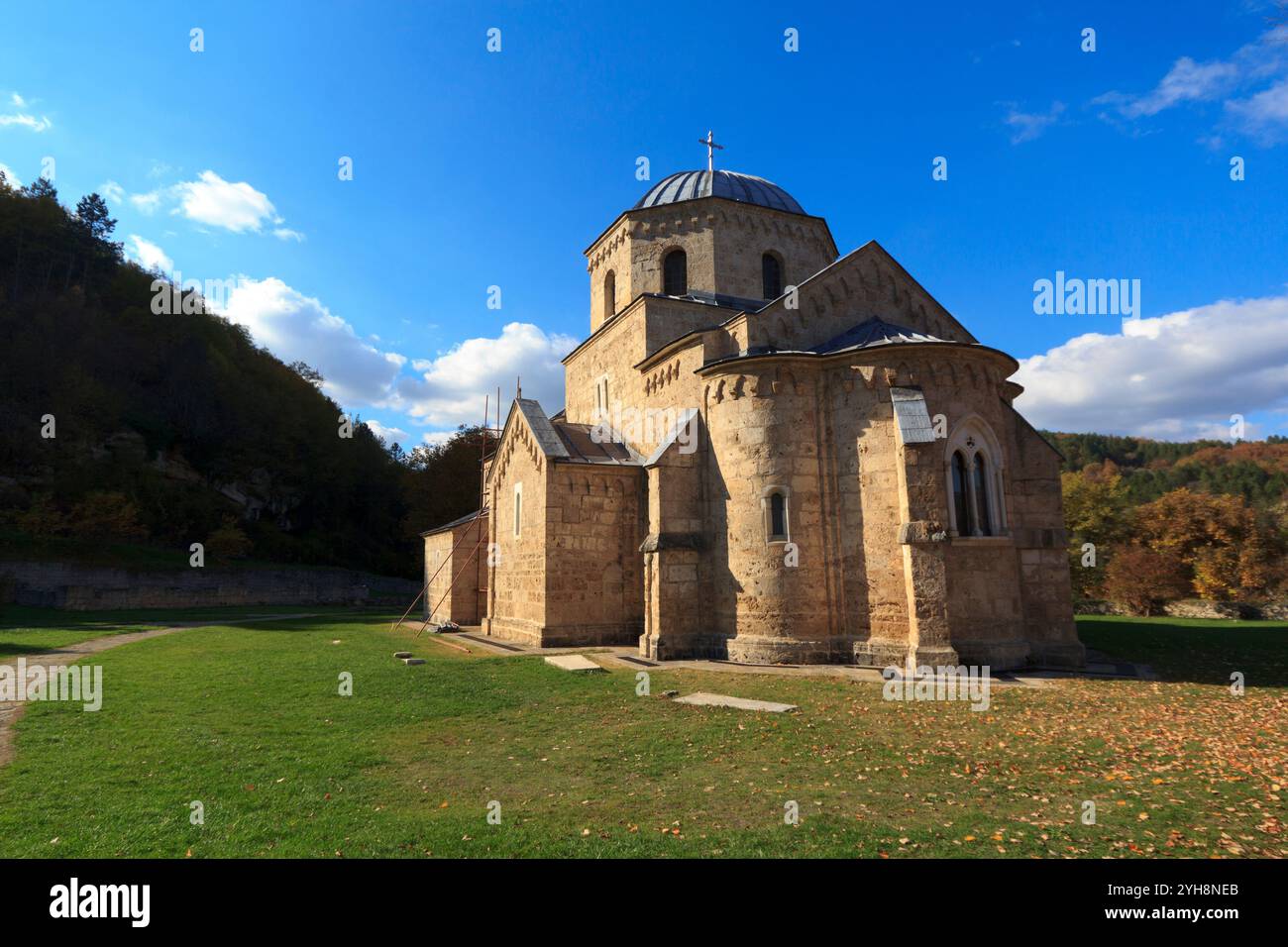 Gradac Monastery, UNESCO World Heritage Site in Serbia Stock Photo - Alamy
