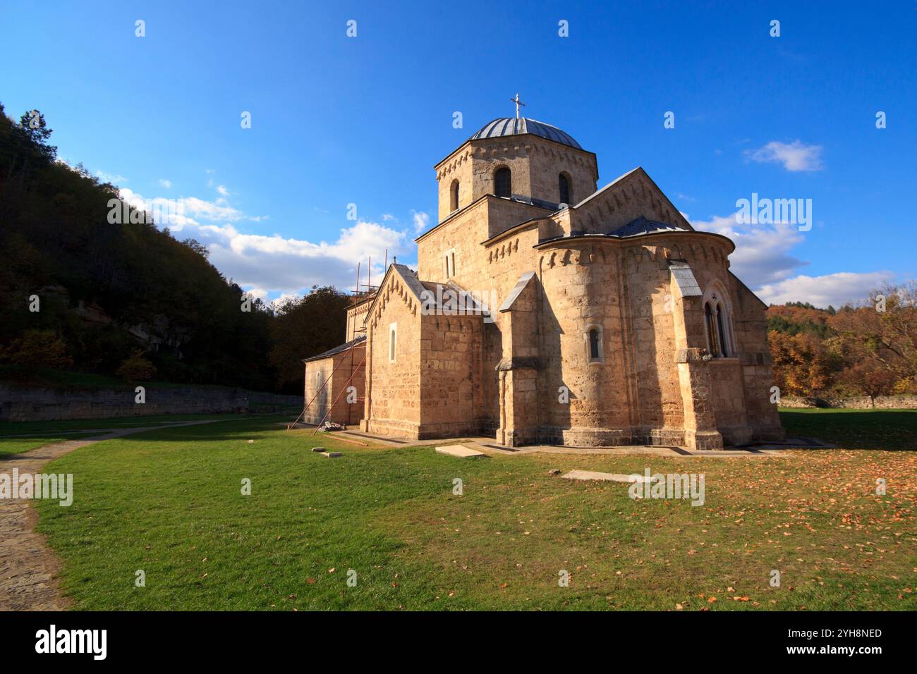 Gradac Monastery, UNESCO World Heritage Site in Serbia Stock Photo - Alamy