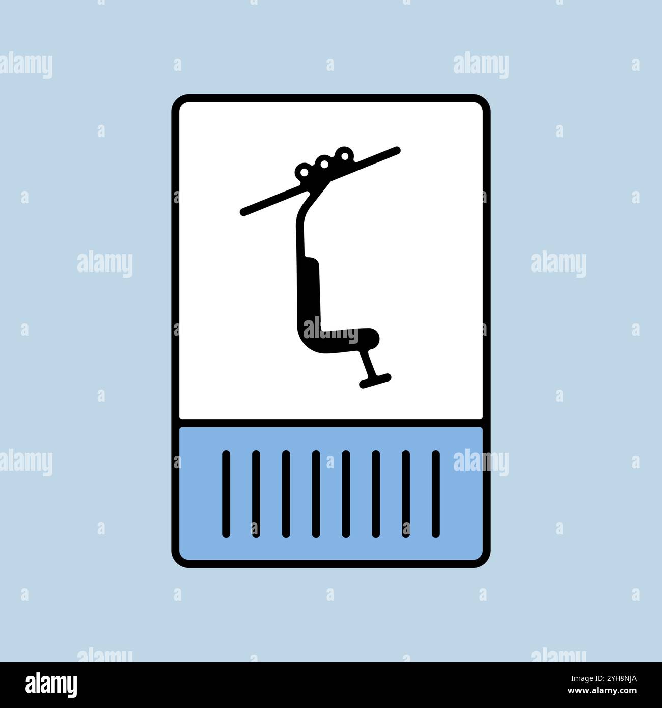 Lift ticket Stock Vector Images - Alamy