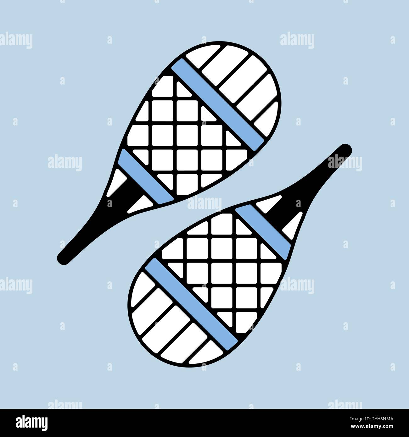 Snowshoes vector isolated icon. Winter sign. Graph symbol for travel ...
