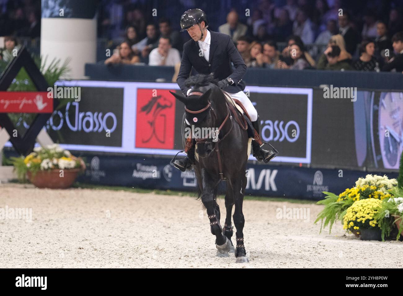 Simon Delestre riding Dexter Fontenis Z in action during CSI5*- W ...