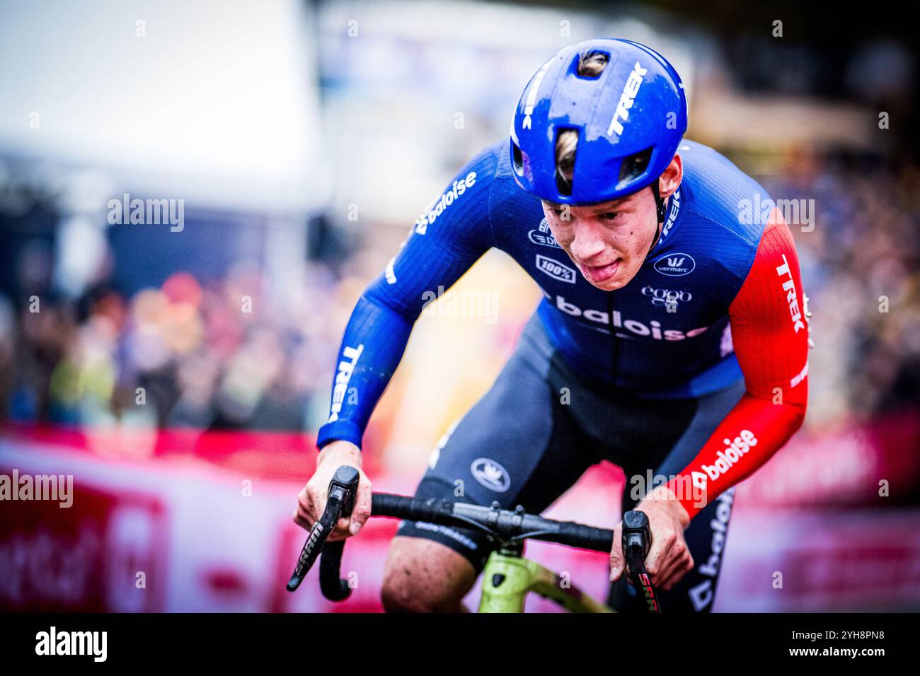 Dutch Pim Ronhaar pictured in action during the elite men race of the ...