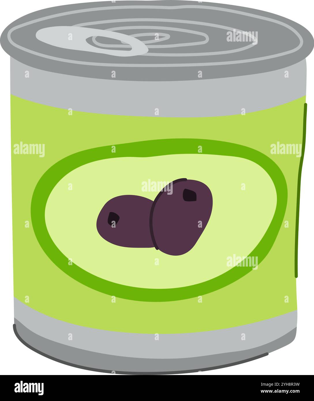 storage tin can cartoon vector illustration Stock Vector Image & Art ...